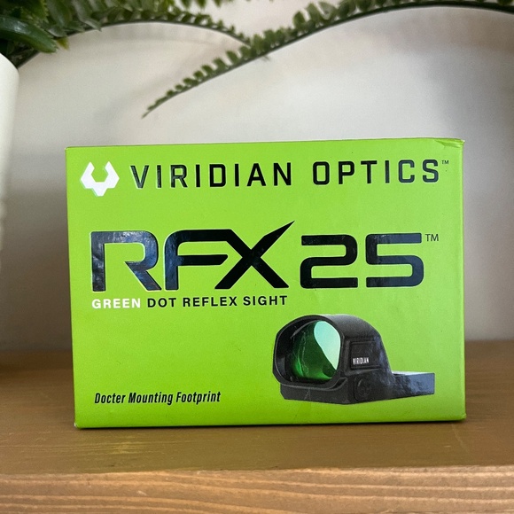 RFX 25 | Other | Viridian Rfx 25 Open Emitters Green Dot Reflex Sights ...